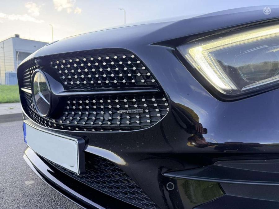 Black Mercedes-Benz CLS 350 2018 in Kaunas, with an engine capacity of 2.93 L and mileage of 234 thousand km for 30000 €, photo 39 on AUTOMOTO.COM.LV