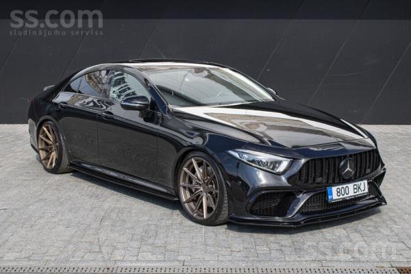 Black Mercedes-Benz CLS 350 2019 in Tallinn, with an engine capacity of 2.90 L and mileage of 210 thousand km for 30900 €, photo 1 on AUTOMOTO.COM.LV