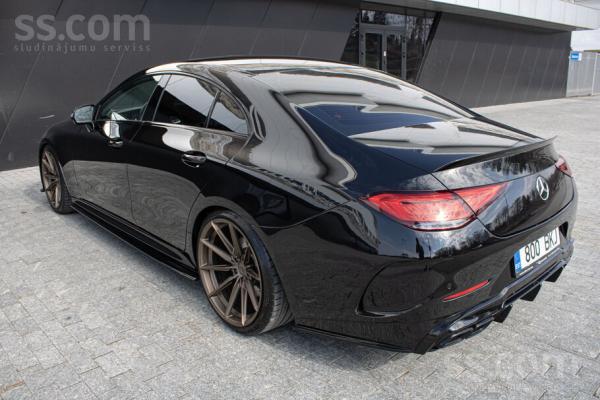 Black Mercedes-Benz CLS 350 2019 in Tallinn, with an engine capacity of 2.90 L and mileage of 210 thousand km for 30900 €, photo 8 on AUTOMOTO.COM.LV