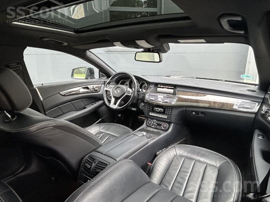 Melns Mercedes-Benz CLS 350 2012 Tukums, ar dzinēja tilpumu 3.00 L un nobraukumu 229 tūkst. km par 13490 €, foto 10 vietnē AUTOMOTO.COM.LV