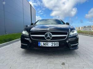 Melns Mercedes-Benz CLS 350 2012 Klaipėda, ar dzinēja tilpumu 2.99 L un nobraukumu 258 tūkst. km par 11800 €, foto  vietnē AUTOMOTO.COM.LV