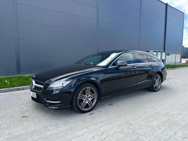 Black Mercedes-Benz CLS 350 2012 in Klaipeda, with an engine capacity of 2.99 L and mileage of 258 thousand km for 11800 €, photo 9 on AUTOMOTO.COM.LV