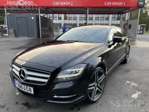 Melns Mercedes-Benz CLS 350 2013 Daugavpils, ar dzinēja tilpumu 3.00 L un nobraukumu 0 tūkst. km par 11500 €, foto  vietnē AUTOMOTO.COM.LV