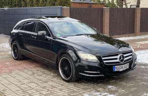 Black Mercedes-Benz CLS 350 2013 in Marijampole, with an engine capacity of 2.99 L and mileage of 330 thousand km for 12750 €, photo  on AUTOMOTO.COM.LV
