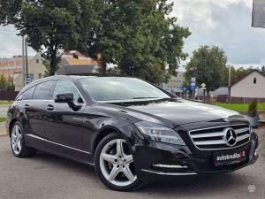 Black Mercedes-Benz CLS 350 2013 in Siauliai, with an engine capacity of 2.99 L and mileage of 232 thousand km for 12950 €, photo 6 on AUTOMOTO.COM.LV