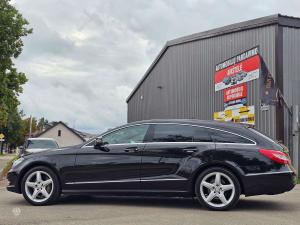 Black Mercedes-Benz CLS 350 2013 in Siauliai, with an engine capacity of 2.99 L and mileage of 232 thousand km for 12950 €, photo 10 on AUTOMOTO.COM.LV