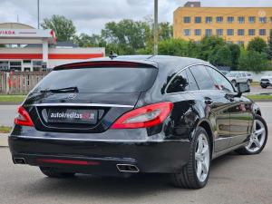 Black Mercedes-Benz CLS 350 2013 in Siauliai, with an engine capacity of 2.99 L and mileage of 232 thousand km for 12950 €, photo 12 on AUTOMOTO.COM.LV