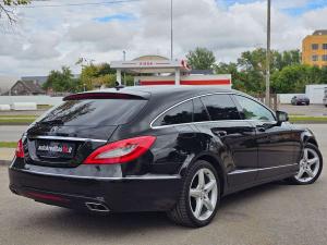 Black Mercedes-Benz CLS 350 2013 in Siauliai, with an engine capacity of 2.99 L and mileage of 232 thousand km for 12950 €, photo 15 on AUTOMOTO.COM.LV