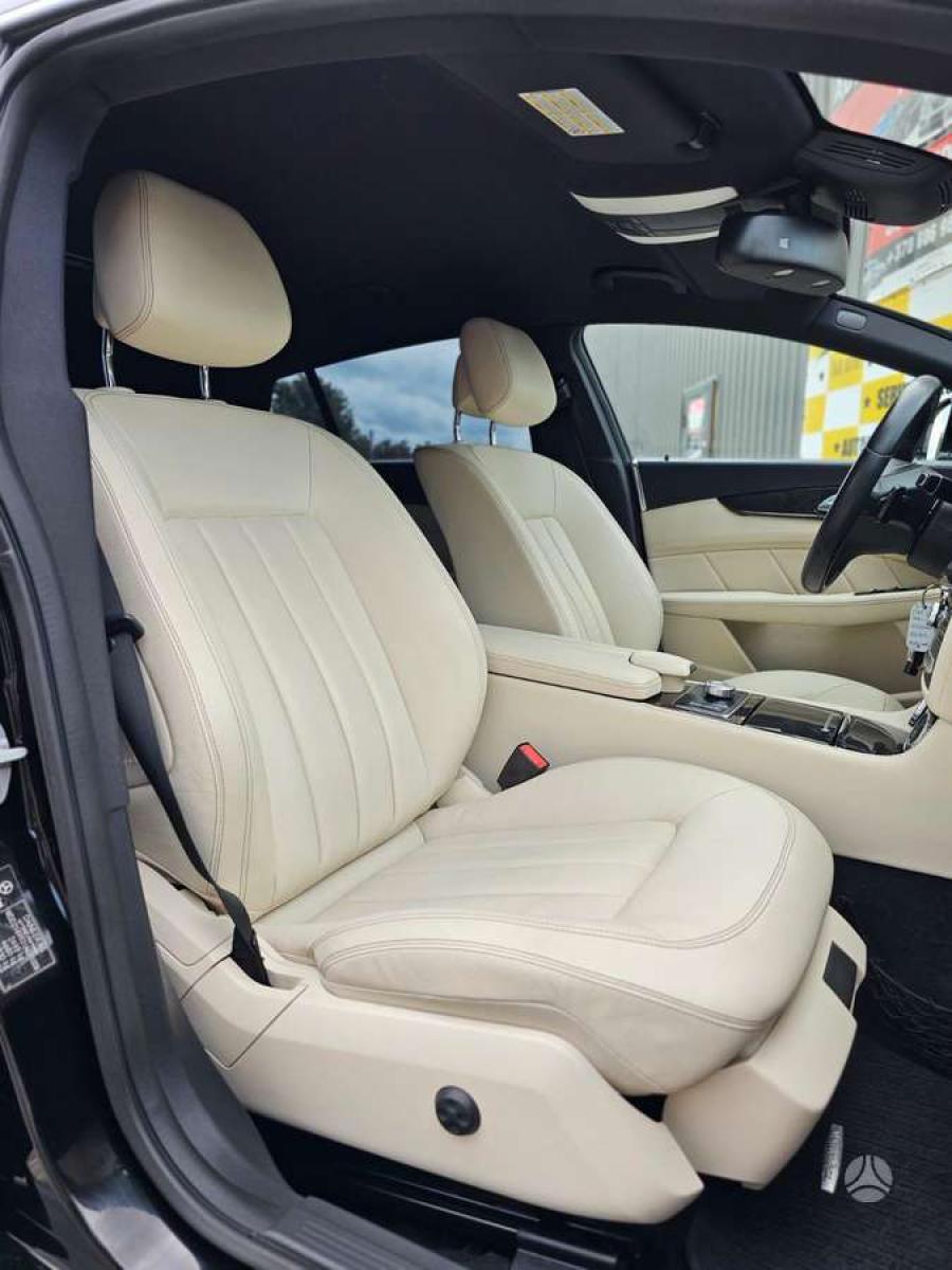 Black Mercedes-Benz CLS 350 2013 in Siauliai, with an engine capacity of 2.99 L and mileage of 232 thousand km for 12950 €, photo 24 on AUTOMOTO.COM.LV