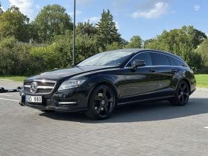 Black Mercedes-Benz CLS 350 2013 in Kaunas, with an engine capacity of 2.99 L and mileage of 399 thousand km for 11800 €, photo 1 on AUTOMOTO.COM.LV