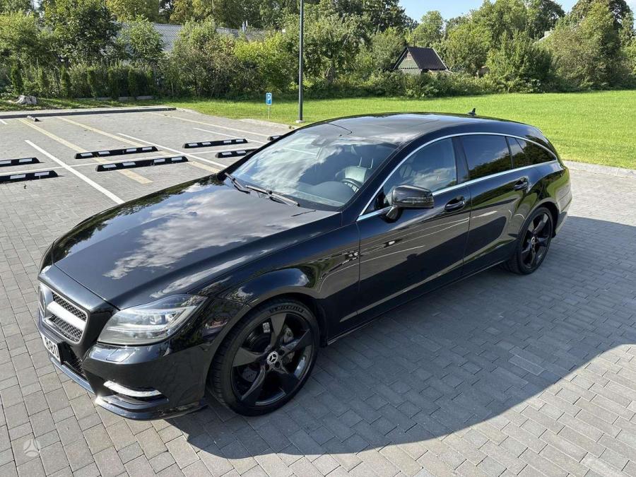 Black Mercedes-Benz CLS 350 2013 in Kaunas, with an engine capacity of 2.99 L and mileage of 399 thousand km for 11800 €, photo 11 on AUTOMOTO.COM.LV