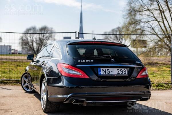 Черный Мерседес ЦЛС 350 2014 в Рига, объемом двигателя 3.00 л и пробегом 300 тыс. км за 14290 €, фото 6 на AUTOMOTO.COM.LV