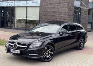 Black Mercedes-Benz CLS 350 2014 in Marijampole, with an engine capacity of 2.99 L and mileage of 237 thousand km for 12850 €, photo  on AUTOMOTO.COM.LV