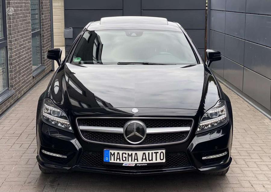 Melns Mercedes-Benz CLS 350 2014 Marijampole, ar dzinēja tilpumu 2.99 L un nobraukumu 237 tūkst. km par 12850 €, foto 4 vietnē AUTOMOTO.COM.LV