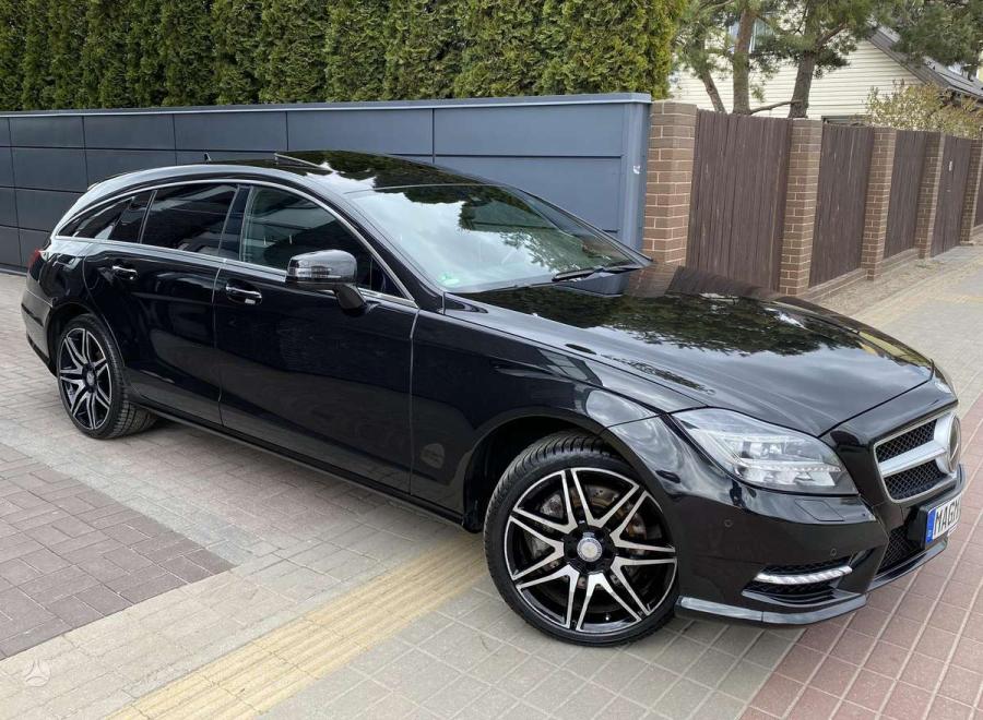 Melns Mercedes-Benz CLS 350 2014 Marijampole, ar dzinēja tilpumu 2.99 L un nobraukumu 237 tūkst. km par 12850 €, foto 6 vietnē AUTOMOTO.COM.LV