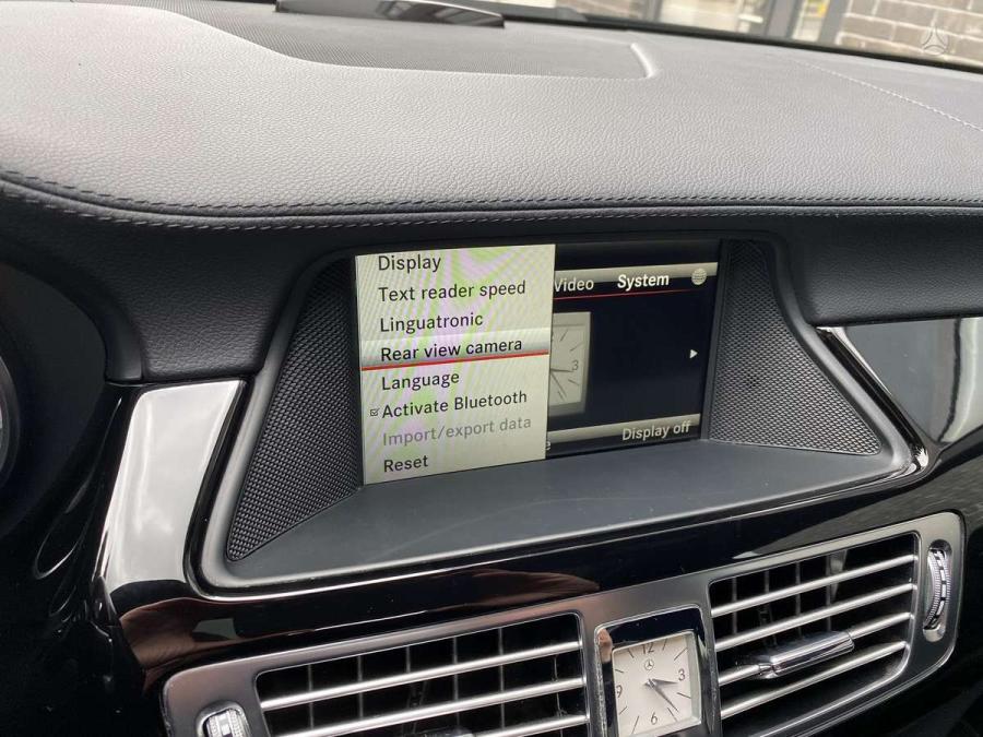 Melns Mercedes-Benz CLS 350 2014 Marijampole, ar dzinēja tilpumu 2.99 L un nobraukumu 237 tūkst. km par 12850 €, foto 29 vietnē AUTOMOTO.COM.LV