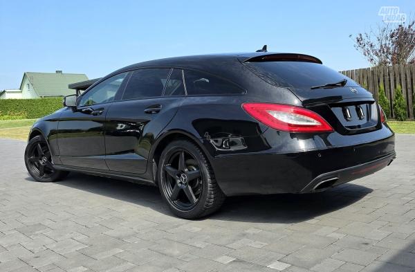 Black Mercedes-Benz CLS 350 2014 in Druskininkai, with an engine capacity of 3.00 L and mileage of 227 thousand km for 12350 €, photo 3 on AUTOMOTO.COM.LV