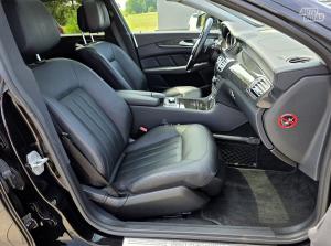 Black Mercedes-Benz CLS 350 2014 in Druskininkai, with an engine capacity of 3.00 L and mileage of 227 thousand km for 12350 €, photo 6 on AUTOMOTO.COM.LV
