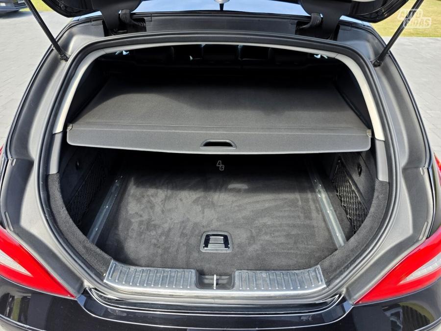 Black Mercedes-Benz CLS 350 2014 in Druskininkai, with an engine capacity of 3.00 L and mileage of 227 thousand km for 12350 €, photo 21 on AUTOMOTO.COM.LV