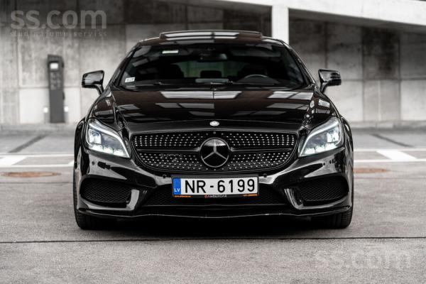 Melns Mercedes-Benz CLS 350 2015 Rīga, ar dzinēja tilpumu 3.00 L un nobraukumu 276 tūkst. km par 13990 €, foto 1 vietnē AUTOMOTO.COM.LV