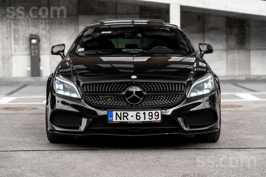 Melns Mercedes-Benz CLS 350 2015 Rīga, ar dzinēja tilpumu 3.00 L un nobraukumu 276 tūkst. km par 13990 €, foto 1 vietnē AUTOMOTO.COM.LV