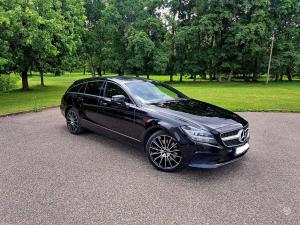 Black Mercedes-Benz CLS 350 2015 in Kaunas, with an engine capacity of 2.99 L and mileage of 360 thousand km for 14400 €, photo 4 on AUTOMOTO.COM.LV