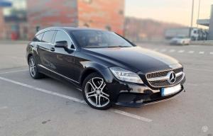 Black Mercedes-Benz CLS 350 2015 in Kaunas, with an engine capacity of 2.99 L and mileage of 360 thousand km for 14400 €, photo 8 on AUTOMOTO.COM.LV