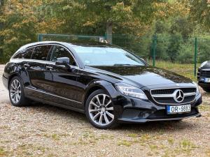 Melns Mercedes-Benz CLS 350 2015 Kuldīga, ar dzinēja tilpumu 3.00 L un nobraukumu 355 tūkst. km par 10590 €, foto  vietnē AUTOMOTO.COM.LV