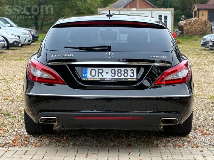 Черный Мерседес ЦЛС 350 2015 в Кулдига, объемом двигателя 3.00 л и пробегом 355 тыс. км за 10590 €, фото 9 на AUTOMOTO.COM.LV