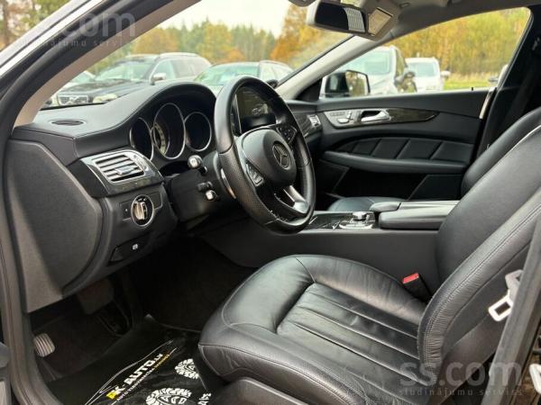 Черный Мерседес ЦЛС 350 2015 в Кулдига, объемом двигателя 3.00 л и пробегом 355 тыс. км за 10590 €, фото 10 на AUTOMOTO.COM.LV