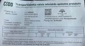 Черный Мерседес ЦЛС 350 2015 в Кулдига, объемом двигателя 3.00 л и пробегом 355 тыс. км за 10590 €, фото 36 на AUTOMOTO.COM.LV