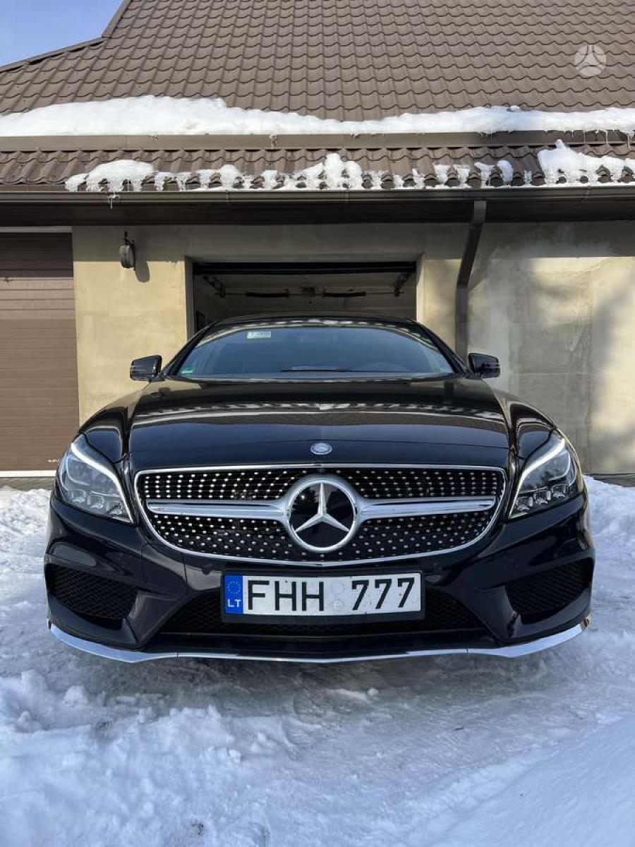 Melns Mercedes-Benz CLS 350 2017 Marijampole, ar dzinēja tilpumu 2.99 L un nobraukumu 125 tūkst. km par 32500 €, foto 2 vietnē AUTOMOTO.COM.LV