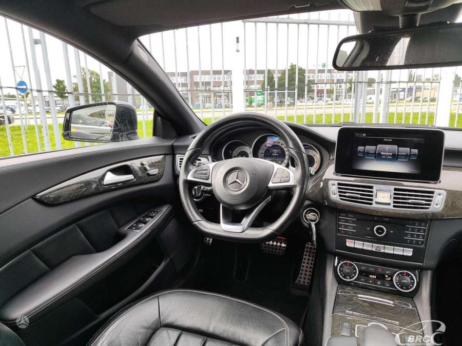 Melns Mercedes-Benz CLS 350 2017 Klaipėda, ar dzinēja tilpumu 2.99 L un nobraukumu 323 tūkst. km par 19900 €, foto 5 vietnē AUTOMOTO.COM.LV