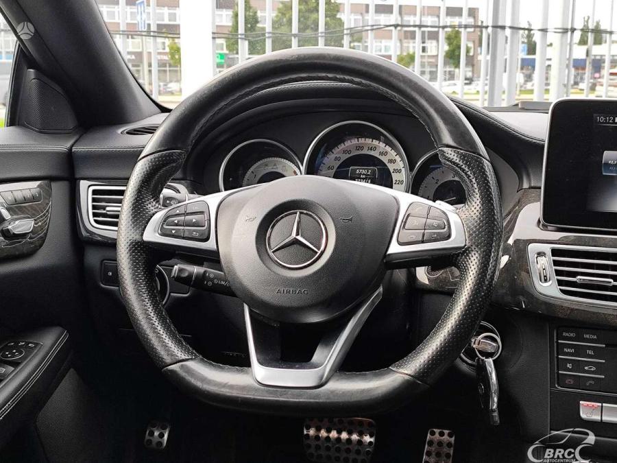 Melns Mercedes-Benz CLS 350 2017 Klaipėda, ar dzinēja tilpumu 2.99 L un nobraukumu 323 tūkst. km par 19900 €, foto 18 vietnē AUTOMOTO.COM.LV