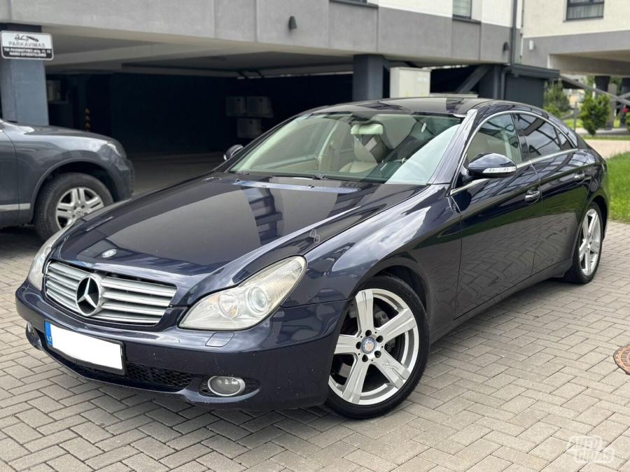 Синий Мерседес ЦЛС 350 2005 в Каунас, объемом двигателя 3.50 л и пробегом 300 тыс. км за 2950 €, фото 1 на AUTOMOTO.COM.LV