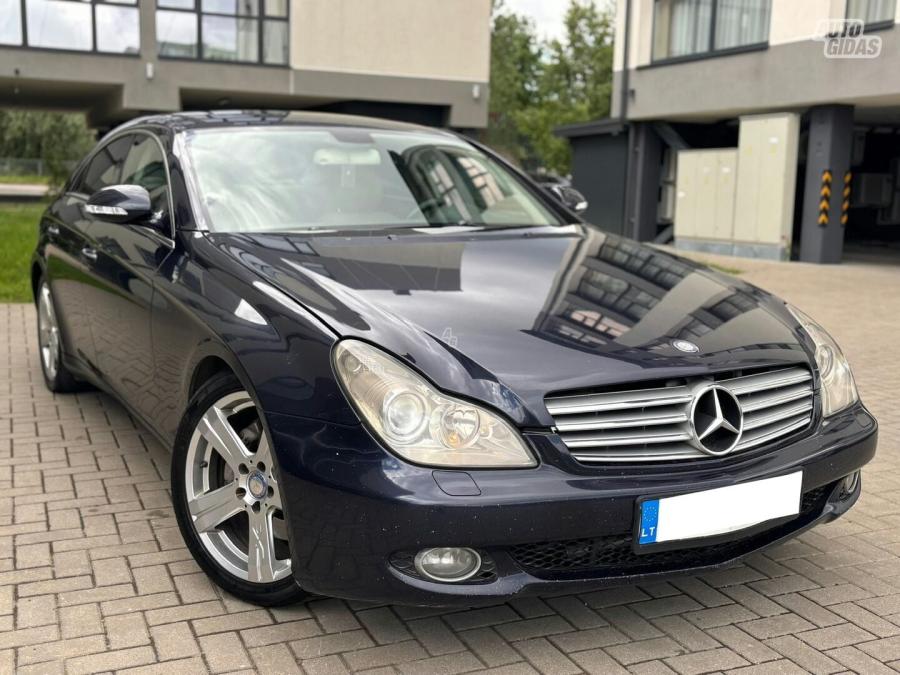 Zils Mercedes-Benz CLS 350 2005 Kauņa, ar dzinēja tilpumu 3.50 L un nobraukumu 300 tūkst. km par 2950 €, foto 7 vietnē AUTOMOTO.COM.LV