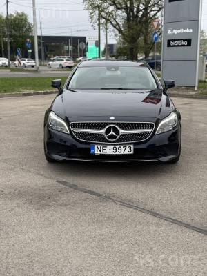 Синий Мерседес ЦЛС 350 2014 в Рига, объемом двигателя 3.00 л и пробегом 322 тыс. км за 15590 €, фото 3 на AUTOMOTO.COM.LV
