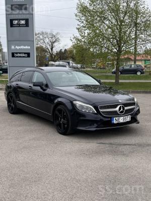 Синий Мерседес ЦЛС 350 2014 в Рига, объемом двигателя 3.00 л и пробегом 322 тыс. км за 15590 €, фото 4 на AUTOMOTO.COM.LV