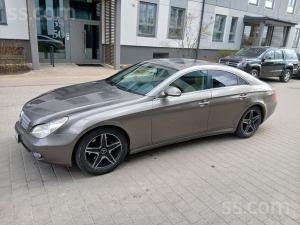 Brown Mercedes-Benz CLS 350 2004 in Riga, with an engine capacity of 3.50 L and mileage of 0 thousand km for 5000 €, photo  on AUTOMOTO.COM.LV