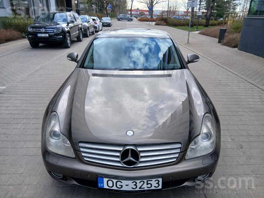 Brūns Mercedes-Benz CLS 350 2004 Rīga, ar dzinēja tilpumu 3.50 L un nobraukumu 0 tūkst. km par 5000 €, foto 6 vietnē AUTOMOTO.COM.LV