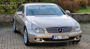 Brown Mercedes-Benz CLS 350 2005 in Ventspils, with an engine capacity of 3.50 L and mileage of 120 thousand km for 9950 €, photo  on AUTOMOTO.COM.LV