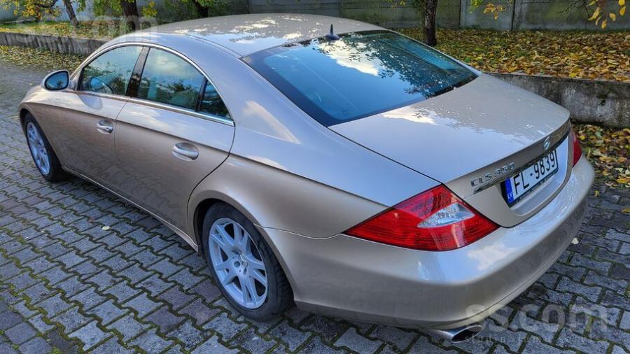 Brown Mercedes-Benz CLS 350 2005 in Ventspils, with an engine capacity of 3.50 L and mileage of 120 thousand km for 9950 €, photo 6 on AUTOMOTO.COM.LV