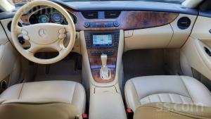 Brown Mercedes-Benz CLS 350 2005 in Ventspils, with an engine capacity of 3.50 L and mileage of 120 thousand km for 9950 €, photo 14 on AUTOMOTO.COM.LV