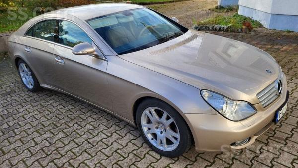 Brown Mercedes-Benz CLS 350 2005 in Ventspils, with an engine capacity of 3.50 L and mileage of 120 thousand km for 9950 €, photo 2 on AUTOMOTO.COM.LV