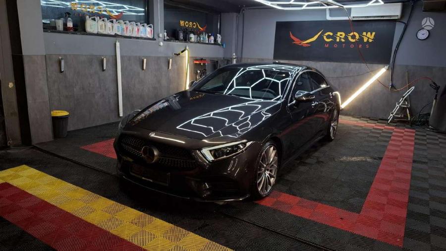 Mercedes-Benz CLS 350 2019 in Vilnius, with an engine capacity of 2.93 L and mileage of 199 thousand km for 29900 €, photo 2 on AUTOMOTO.COM.LV