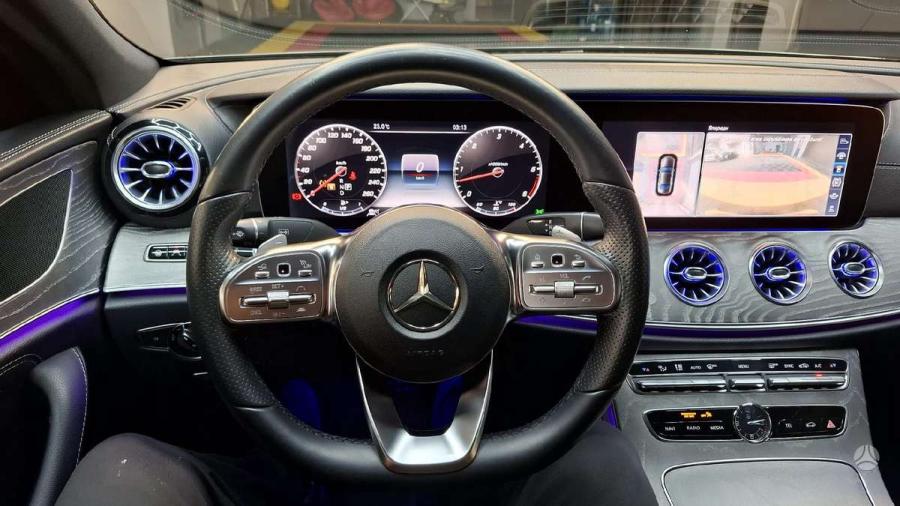 Mercedes-Benz CLS 350 2019 in Vilnius, with an engine capacity of 3.00 L and mileage of 199 thousand km for 29500 €, photo 33 on AUTOMOTO.COM.LV