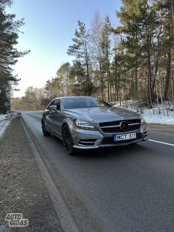 Pelēks Mercedes-Benz CLS 350 2011 Kretinga, ar dzinēja tilpumu 3.00 L un nobraukumu 282 tūkst. km par 14000 €, foto 1 vietnē AUTOMOTO.COM.LV