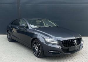 Grey Mercedes-Benz CLS 350 2012 in Kaunas, with an engine capacity of 2.99 L and mileage of 217 thousand km for 13900 €, photo 4 on AUTOMOTO.COM.LV