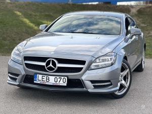 Серый Мерседес ЦЛС 350 2013 в Вильнюс, объемом двигателя 2.99 л и пробегом 355 тыс. км за 10000 €, фото 3 на AUTOMOTO.COM.LV