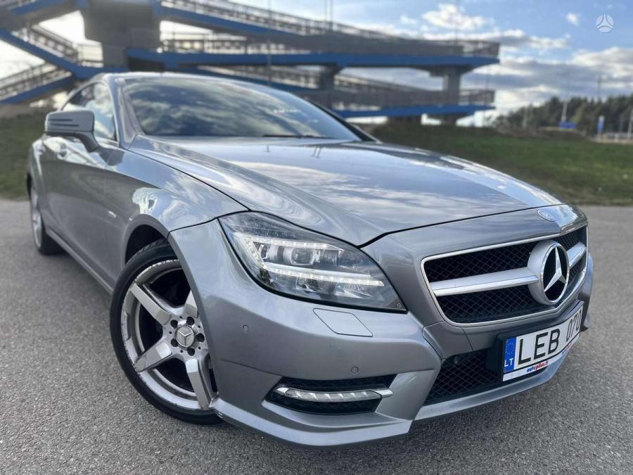 Серый Мерседес ЦЛС 350 2013 в Вильнюс, объемом двигателя 2.99 л и пробегом 356 тыс. км за 9500 €, фото 3 на AUTOMOTO.COM.LV
